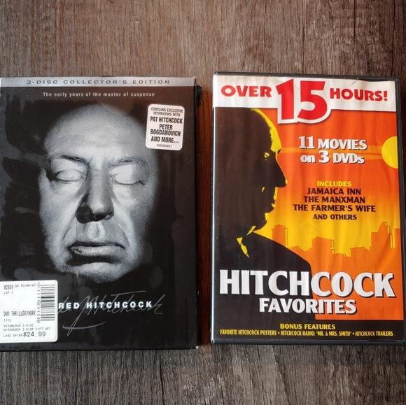 Alfred Hitchcock | Media | Alfred Hitchcock 6 Disc Dvd Movie Collectors ...